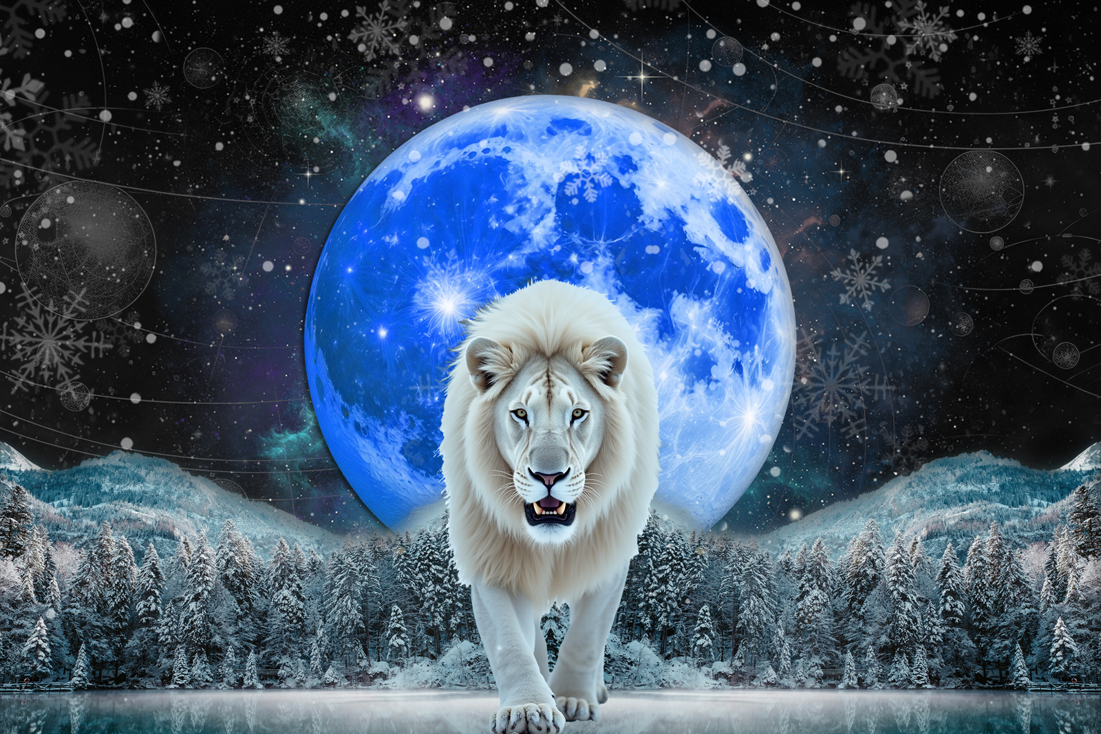 February Snow Full Moon In Leo Love Mode ON Conscious Reminder February Snow Full Moon In Leo Love Mode ON Conscious Reminder
